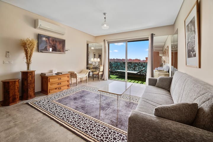 Apartment With Pool In Marrakech - Marrakech