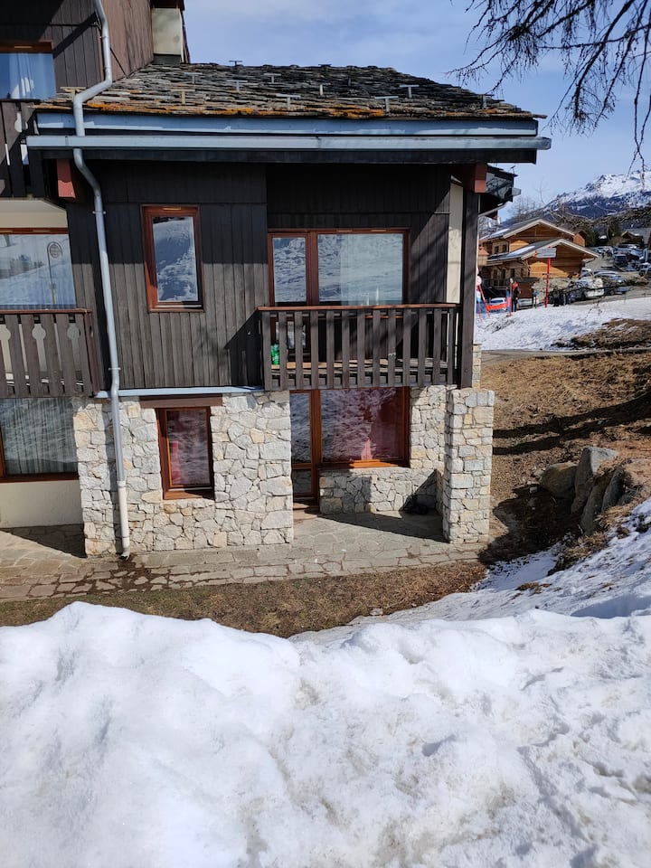 Les Coches, T2 , Immeuble Ski Aux Pieds - Mâcot-la-Plagne
