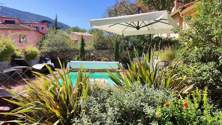 Superlative Old Town Property With Pool & Bar Room - Céret