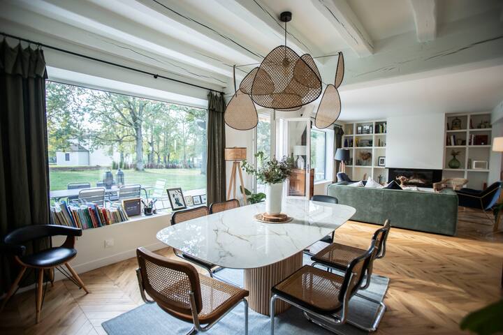 Maison Familiale Avec Grand Jardin Proche De Paris - Thoiry