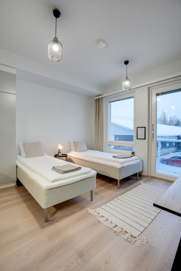 Lapin Loiste 2, Modern Studio (Free Parking/wifi) - Rovaniemi