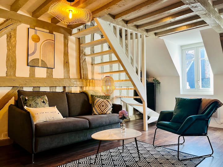 Le Perchoir, Appartement Duplex Au Cœur D'honfleur - Honfleur