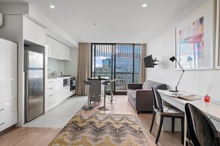 The Vic Modern 1br Near Qv Market & Unimelb - Melbourne