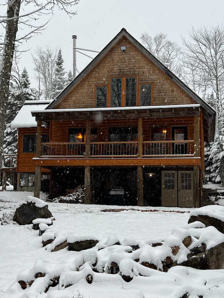 Prong Pond Cabin *Waterfront* Snowmobile Access - Greenville, ME