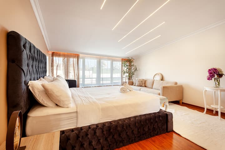 Duplex Spacious 5br-3ba W/sea&city View $ Metro N2 - 이스탄불