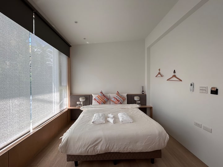 阿里山十字鳴心旅宿Ming Xin House 201眠月雙人房,森林鐵道旁合法民宿(一泊二食) - Alishan Township