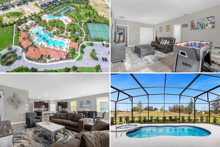 6 Bd/5.5 Ba Private Pool Solterra Resort (7877 Or) - Haines City, FL
