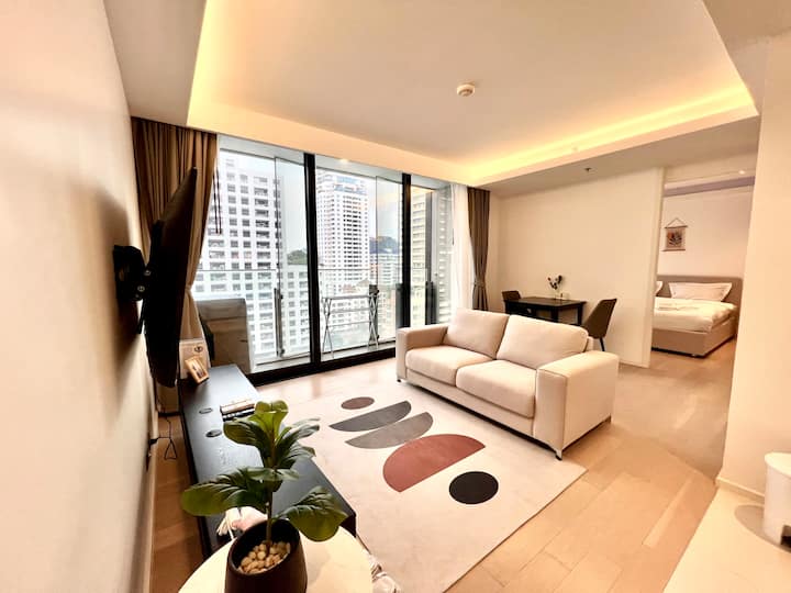 Pool&bts Nana&mrt Sukhumvit&max2ppl - Yan Nawa