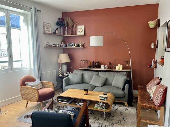 Appartement Chaleureux Au Coeur De Montmartre - Porte de Montreuil