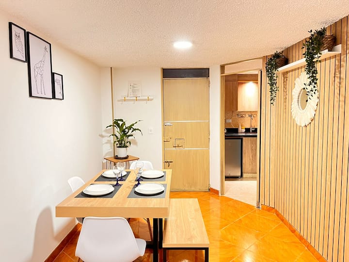 Apartamento Cerca Al Aeropuerto+parqueadero +Wifi - Bogota