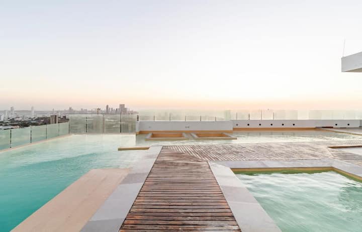 Lujoso Apto Frente Al Mar En Cartagena - Carthagène