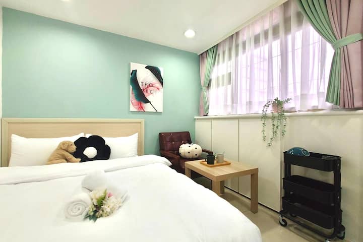 台北101discounth1006假期風情/夜市台北車站西門町/捷運西門站走路8分鐘/電梯1-2人 - 린커우 구