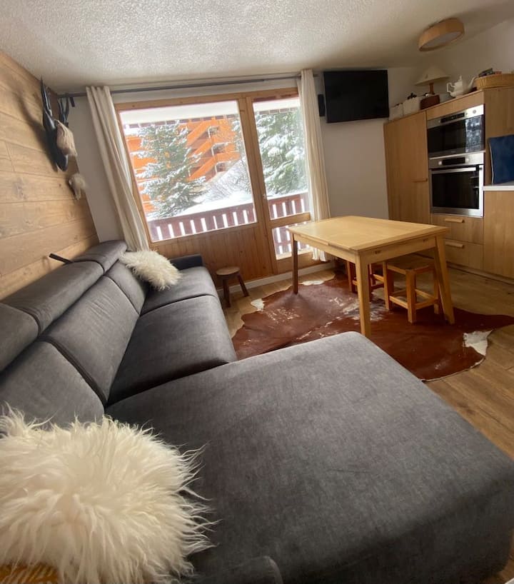 Pratique Et Ensoleillé à 3 Min à Pied Des Pistes - Méribel