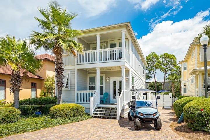 Private Home W/private Beach Access+golf Cart+pool - Destin