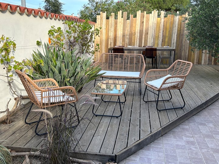 Villa Natura 3 Chambres, 80m2,jardin, Jacuzzi - Perpignan