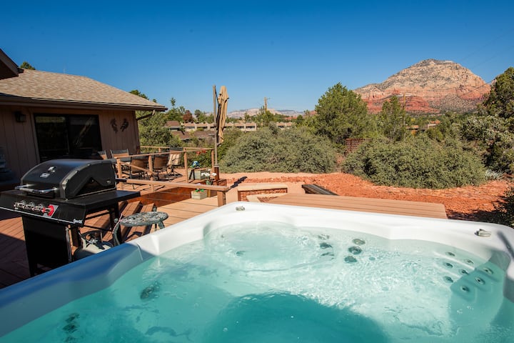 Private-red Rock Views -Fire Pit-hot Tub-location - Sedona, AZ