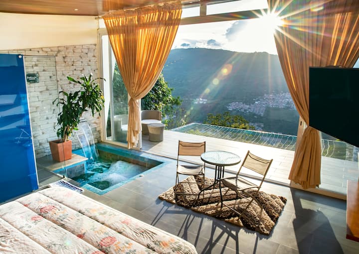 Hermosa Cabaña Romántica - Curití