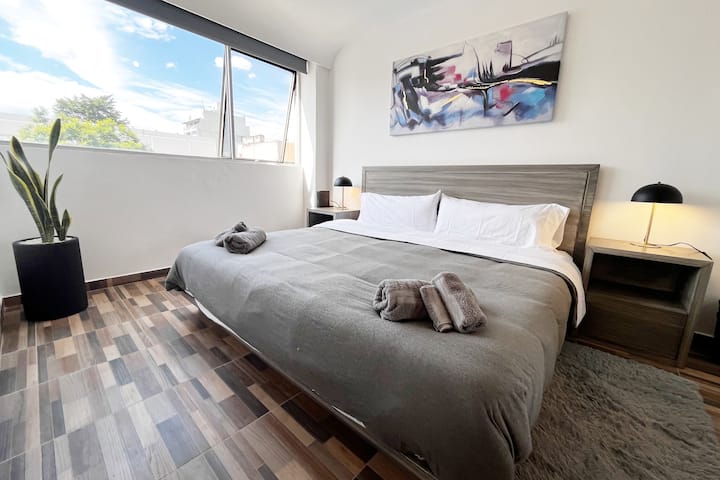 Discover Escandón! Comfortable & With Kingsize Bed - Benito Juarez