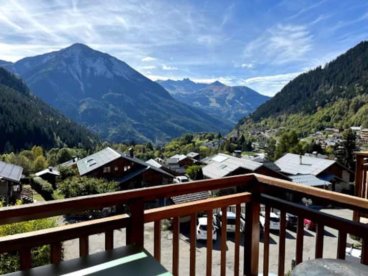 T3 Champagny-en-vanoise Avec Terrasse Plein Sud - Champagny-en-Vanoise