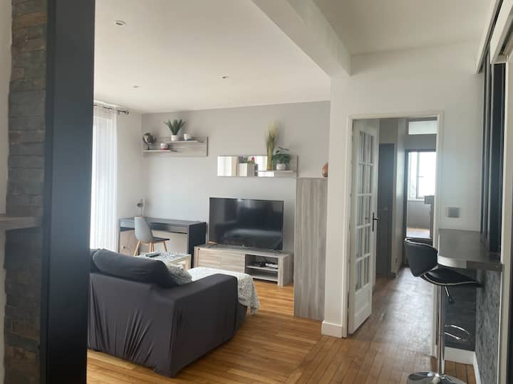 Jaurès-pilier Rouge/app Spacieux/3 Chambres/6 Pers - Gouesnou