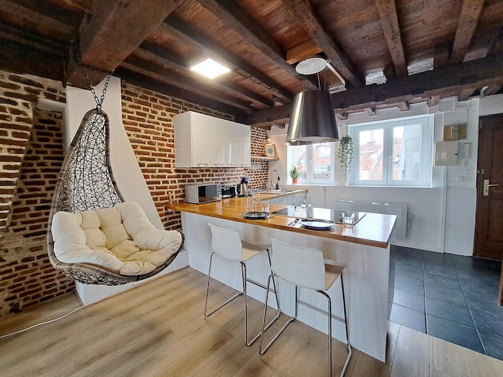 Duplex Vue Beffroi Au Cœur Du Vieux Lille - Lille