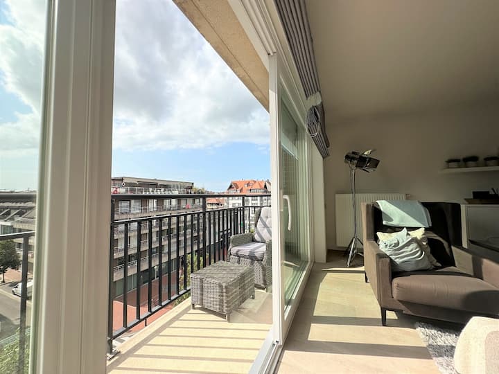 Tof Appartement In Hartje Knokke - Bruges