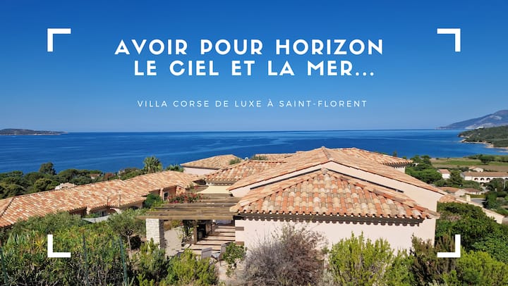 Villa De Standing Vue Panoramique Saint-florent - Saint-Florent