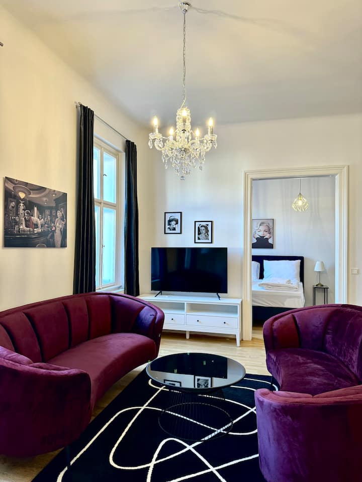 Elegant Vienna Charm: Central 3-bedroom Apartment - Wien