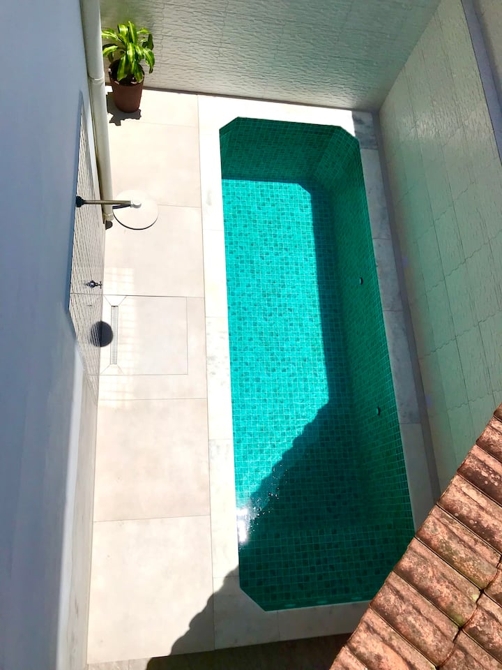 Casa C/ Piscina Climatizada A 150 Metros Da Praia - Praia Grande