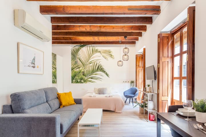 Stylish Flat By Mercado Central With Long Balcony - Torrent