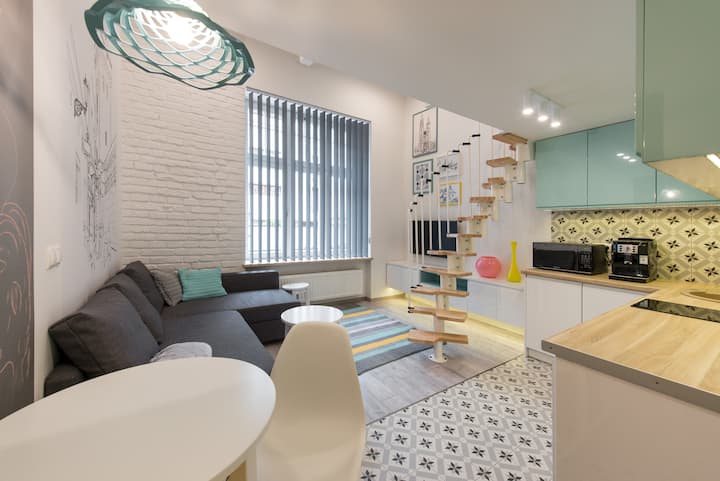 Cheerful Apartment With A/c And Parking, Old Town - Krakow
