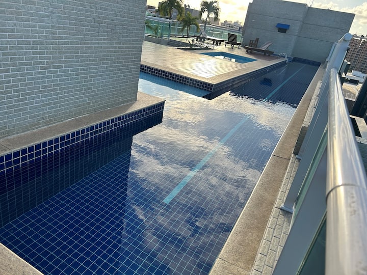 Confortável/lindo Apt Beira-mar - マセイオ