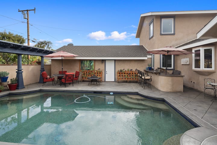 Oc Getaway 6 Miles To Disneyland 5bd 3ba W/ Pool - Anaheim