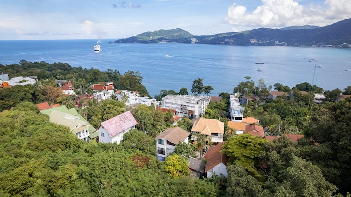 Patong Blue House Panoramic View - Patong