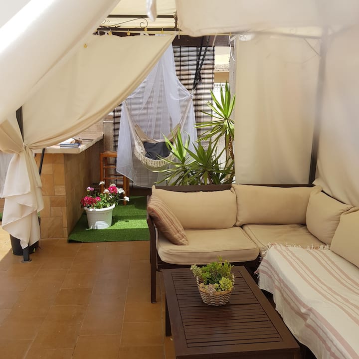 Bungalow Con Terraza Privada Bbq - San Miguel de Salinas