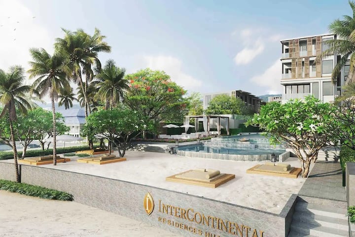 1br/beach Front/pool Access/golf Course - Hua Hin