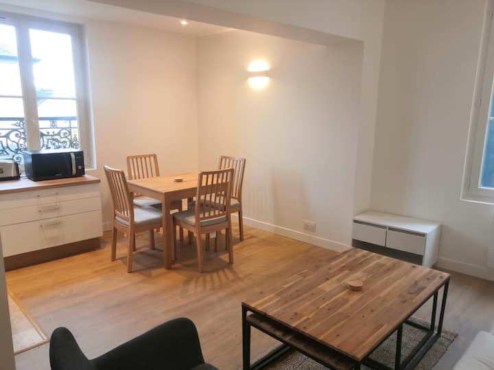 Grand 2p, Calme, Quartier Chic De Mantes - Mantes-la-Jolie