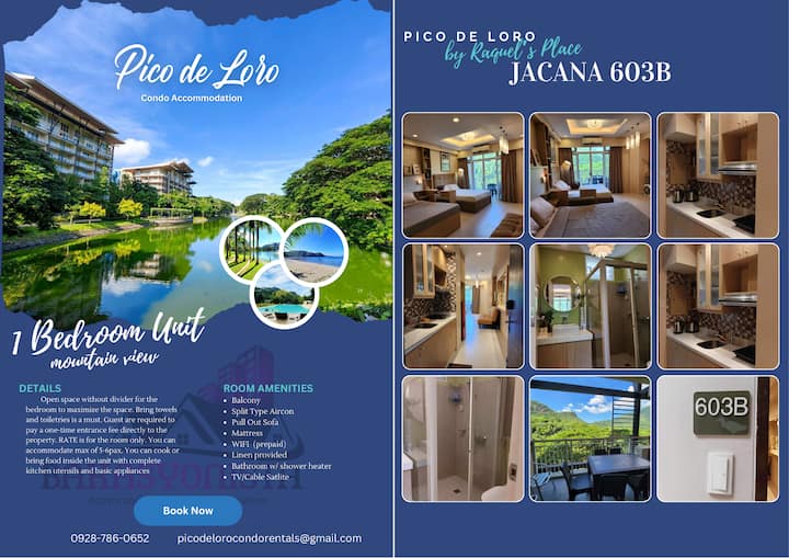 Jacana B 603 Newly Home Sweet Home At Pico De Loro - Nasugbu