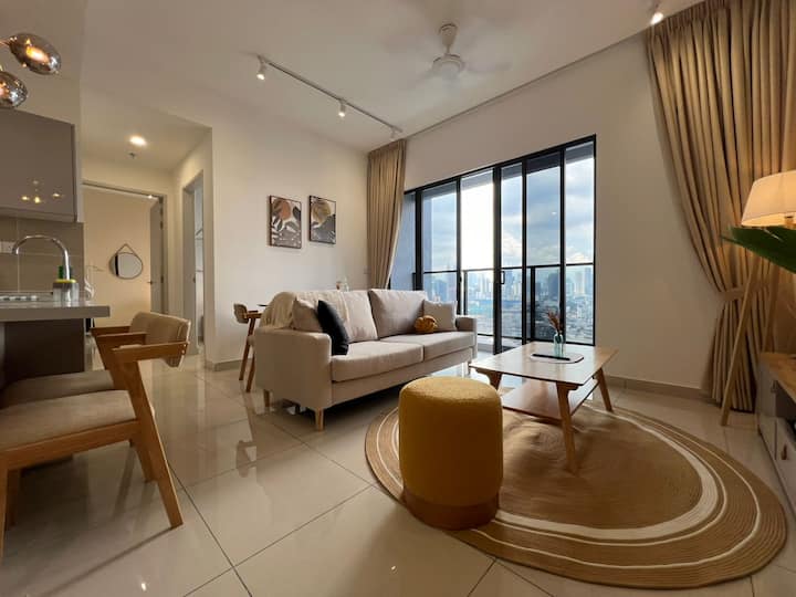 3r3b Klcity Centreview (Balcony) - 8 Pax - Kuala Lumpur