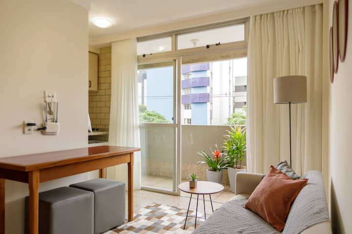 Apt. 203 No Centro/batel Soho - Curitiba