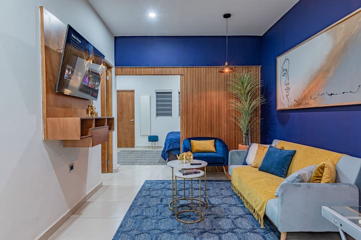 Loft El Azul | Centro Historico | Cama King - Durango