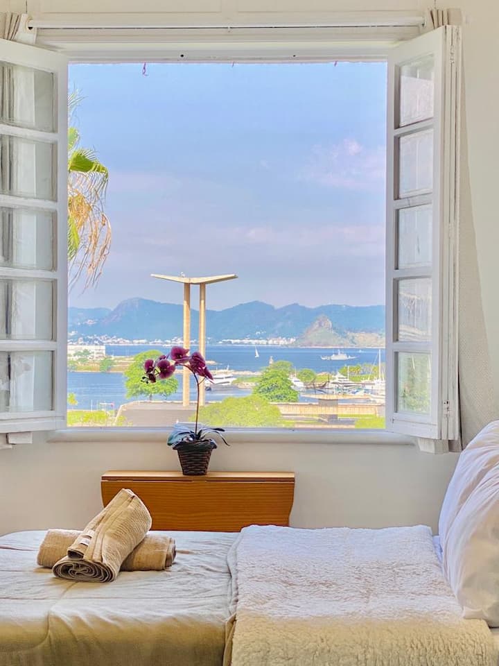 Moderno Com Incrível Vista Mar Na Gloria As232-701 - Rio de Janeiro