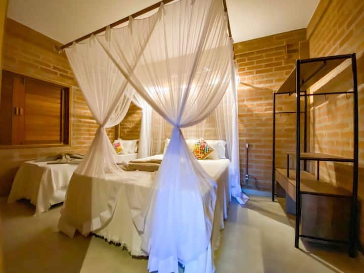 Bangalô 1 Recanto Da Preguiça Em Trancoso Ba - Trancoso