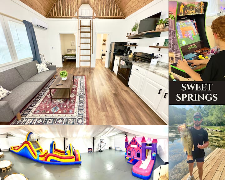 Turkey Cabin: Arcade, Fishing, Kayaking & More - Guntersville Lake