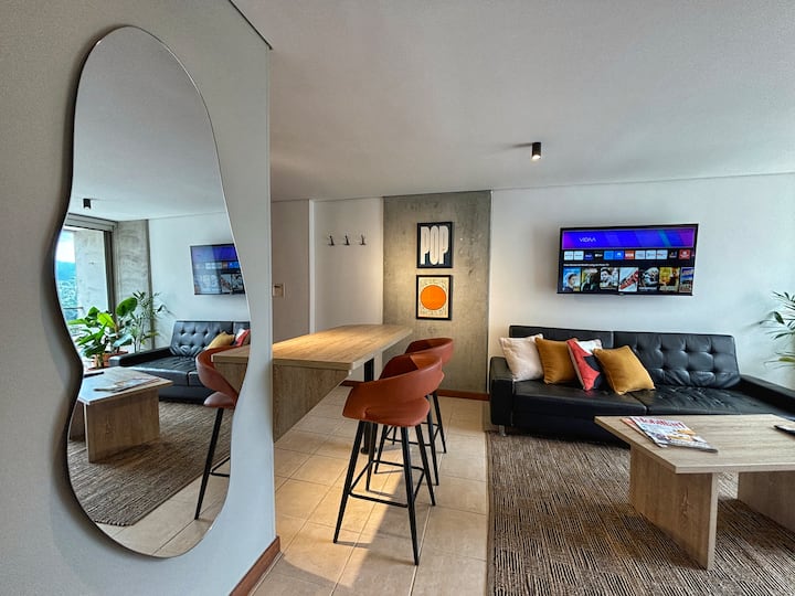 [C] Poblado Walkable|ac|balcony|wifi+|nearmetro - 