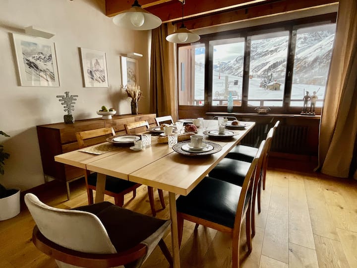 T4 Duplex Sur Le Front De Neige Ski Aux Pieds - Val-d'Isère