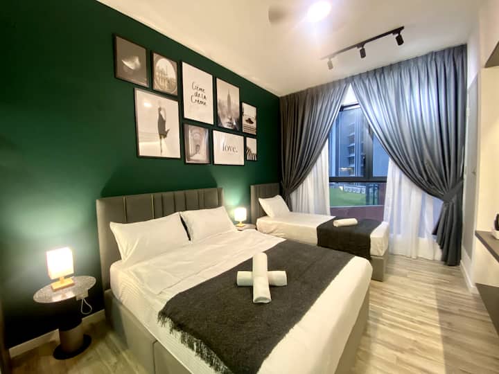 Mid Valley 3km Away Cozy Studio - Kuala Lumpur