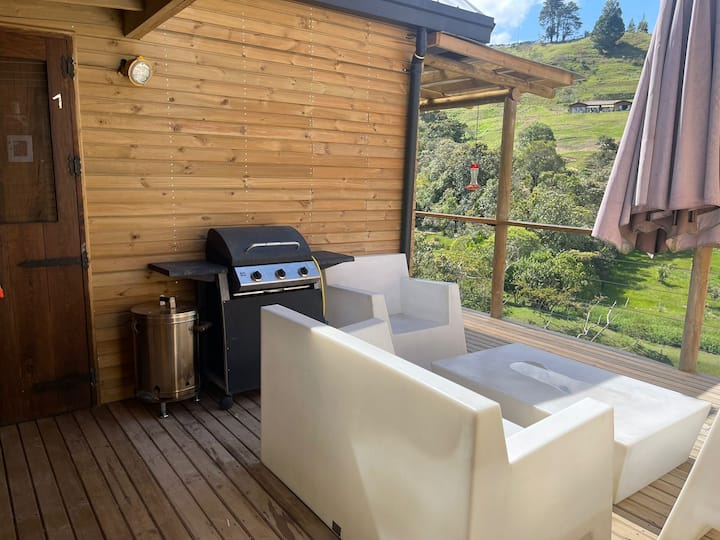 Cabaña #2 En El Peñol Rodeado De Naturaleza - Antioquia