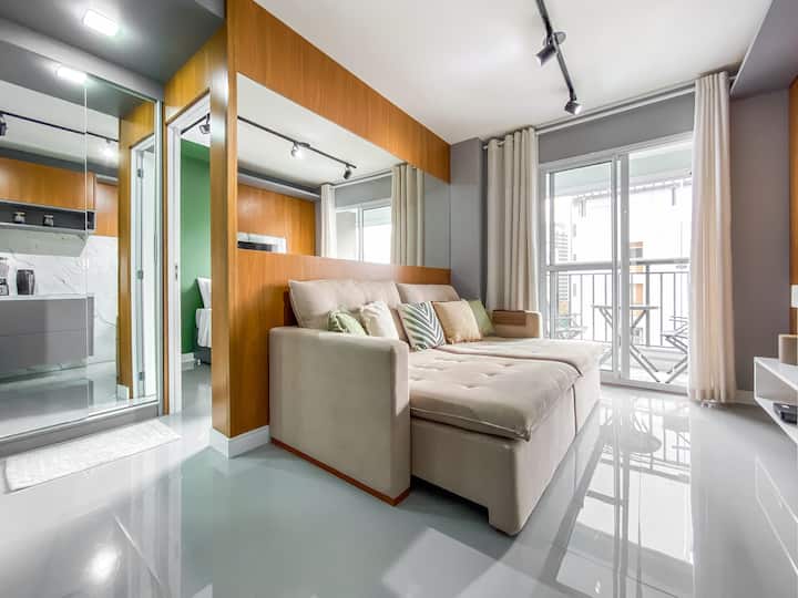 Mopa916_apto 1 Dorm. Próx Av. Paulista E Hospitais - Paraíso