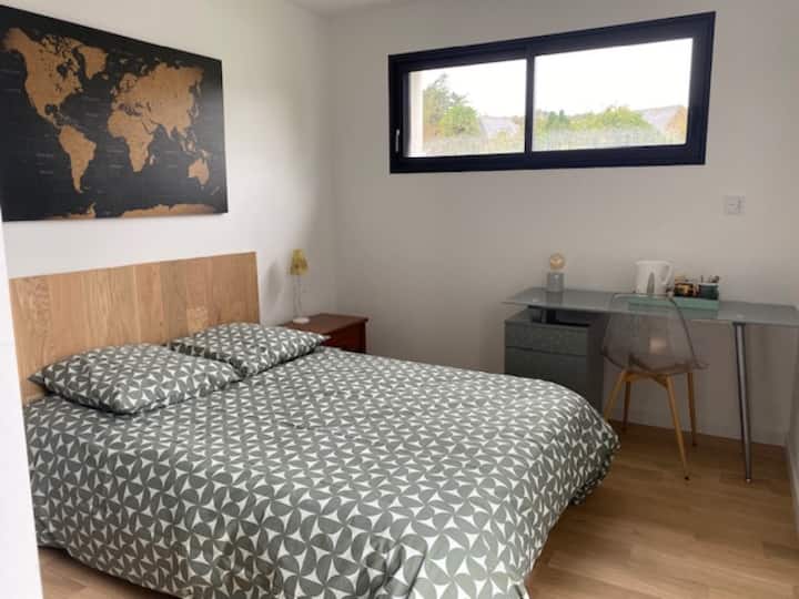 2 Chambres Privées Proches Du Centre - Brocéliande